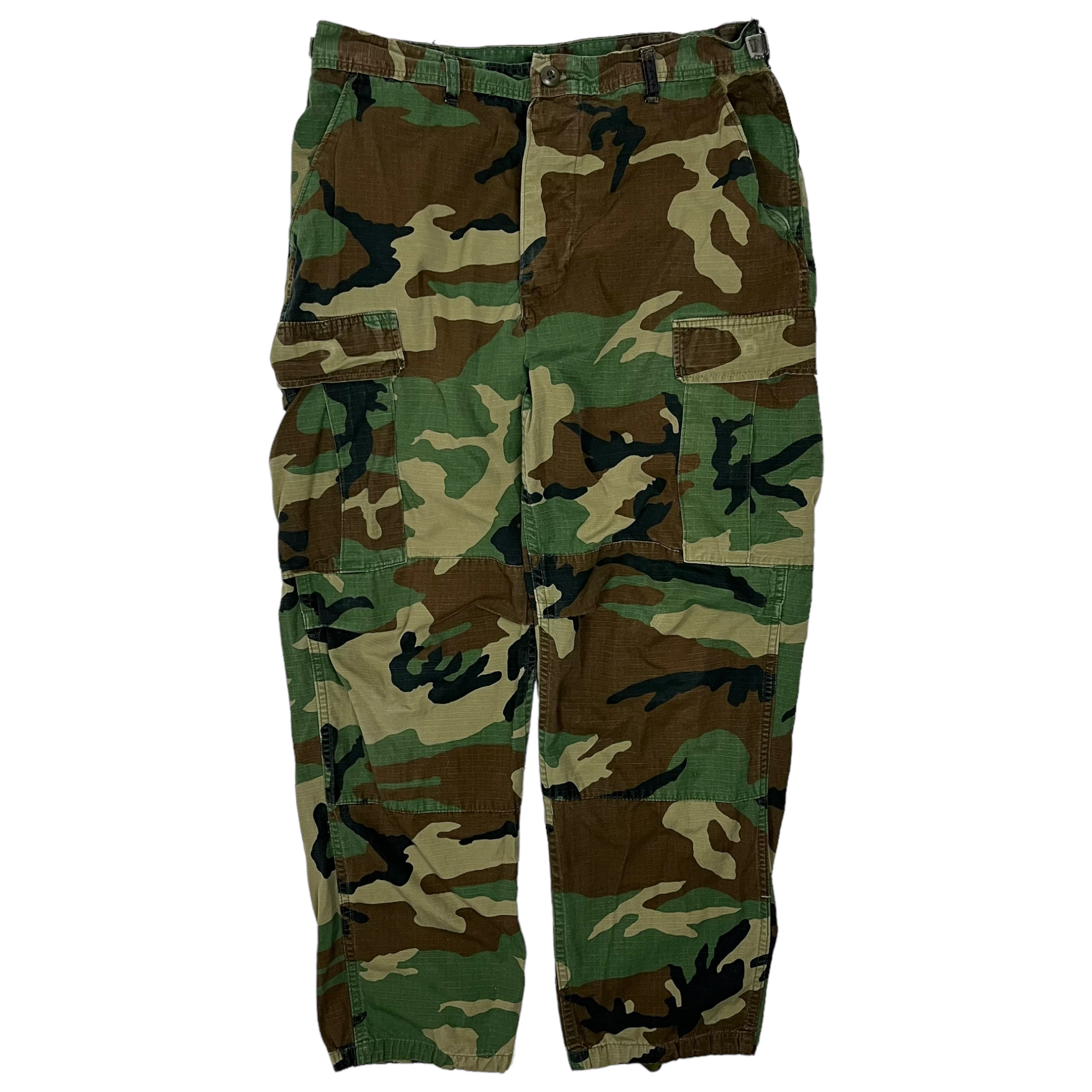 US Army Woodland Camo Combat Pants - Size 34" – Snafu Studios